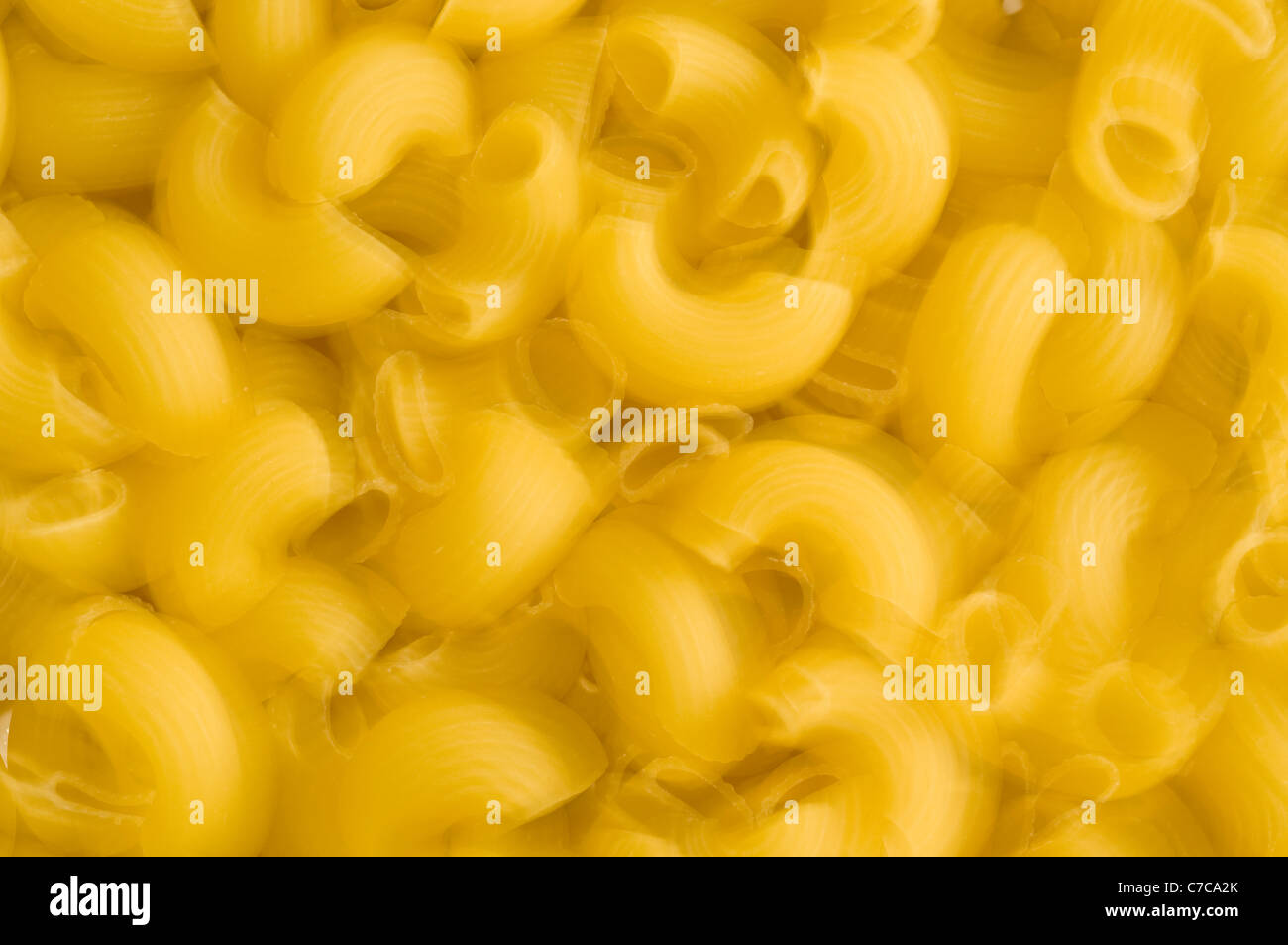 Close-up of macaroni (pipe rigate Stock Photo - Alamy