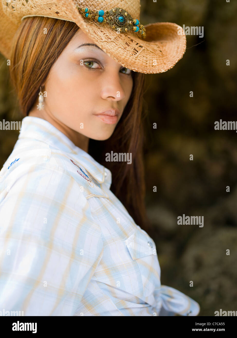 Hat check girl hi-res stock photography and images - Alamy