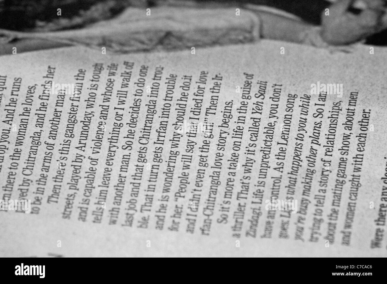 English language newspaper hi-res stock photography and images - Alamy