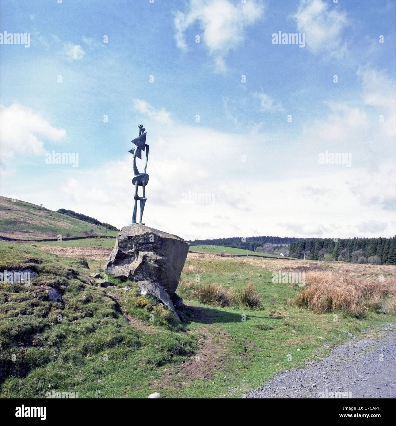 'Standing Figure' Sculpture by Henry Moore, Glenkiln Sculpture Park ...