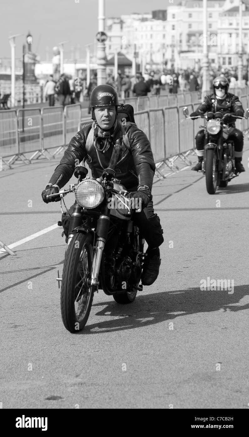 Vintage motorcycle rally hi-res stock photography and images - Alamy
