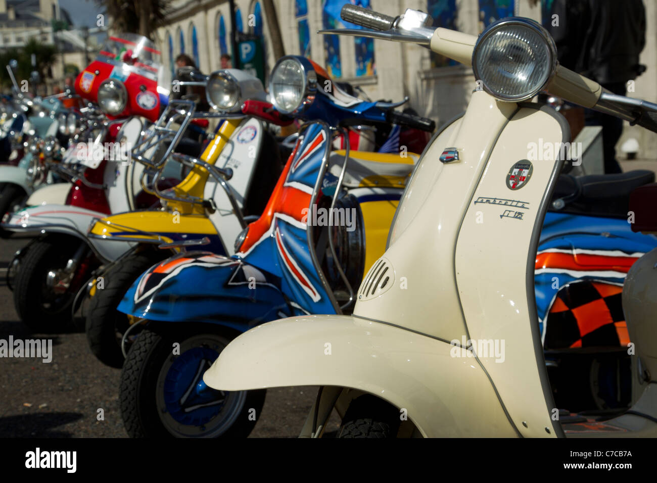 Ace Cafe London to Brighton motorcycle rally Stock Photo - Alamy