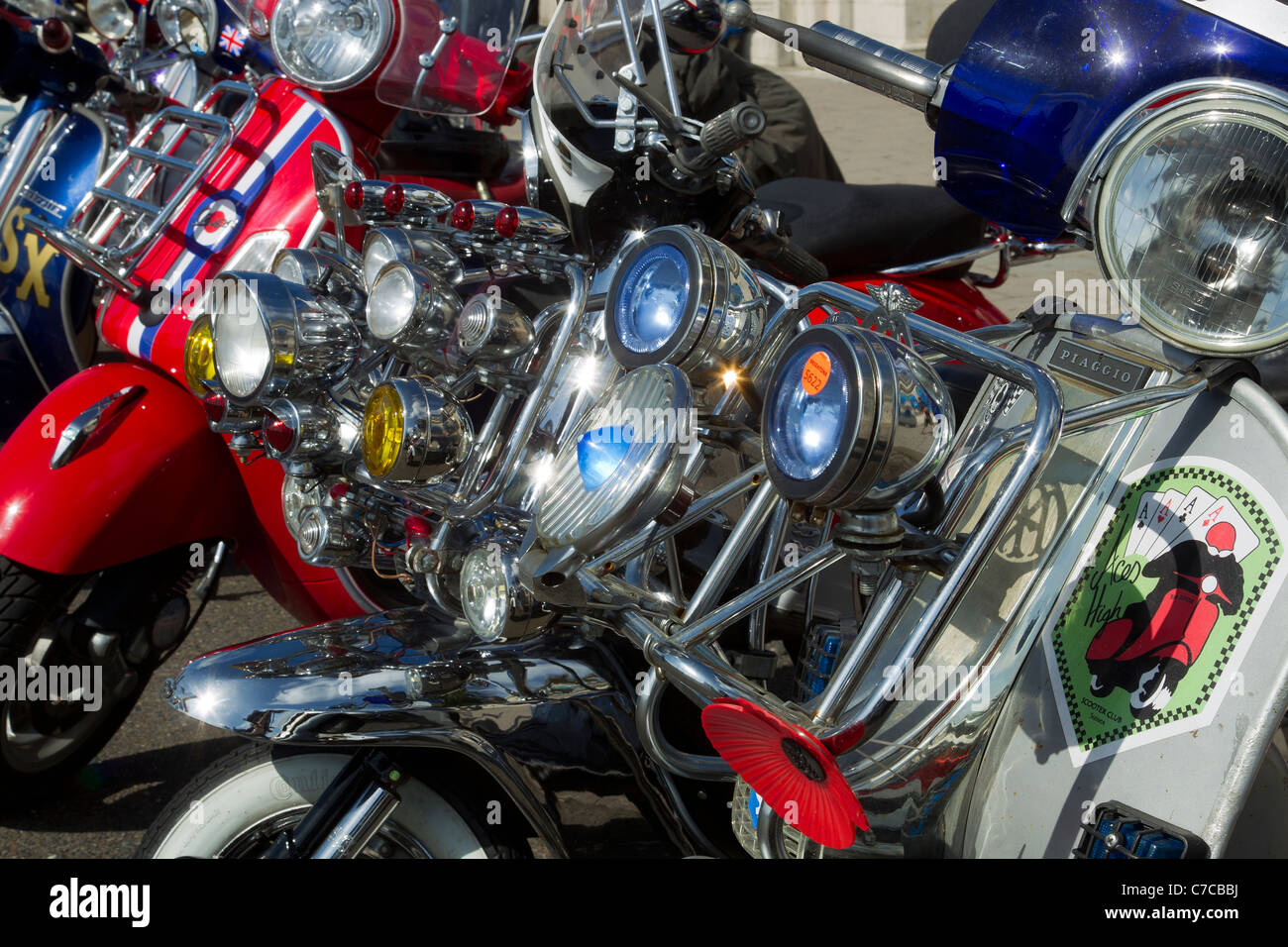 Ace Cafe London to Brighton motorcycle rally Stock Photo - Alamy