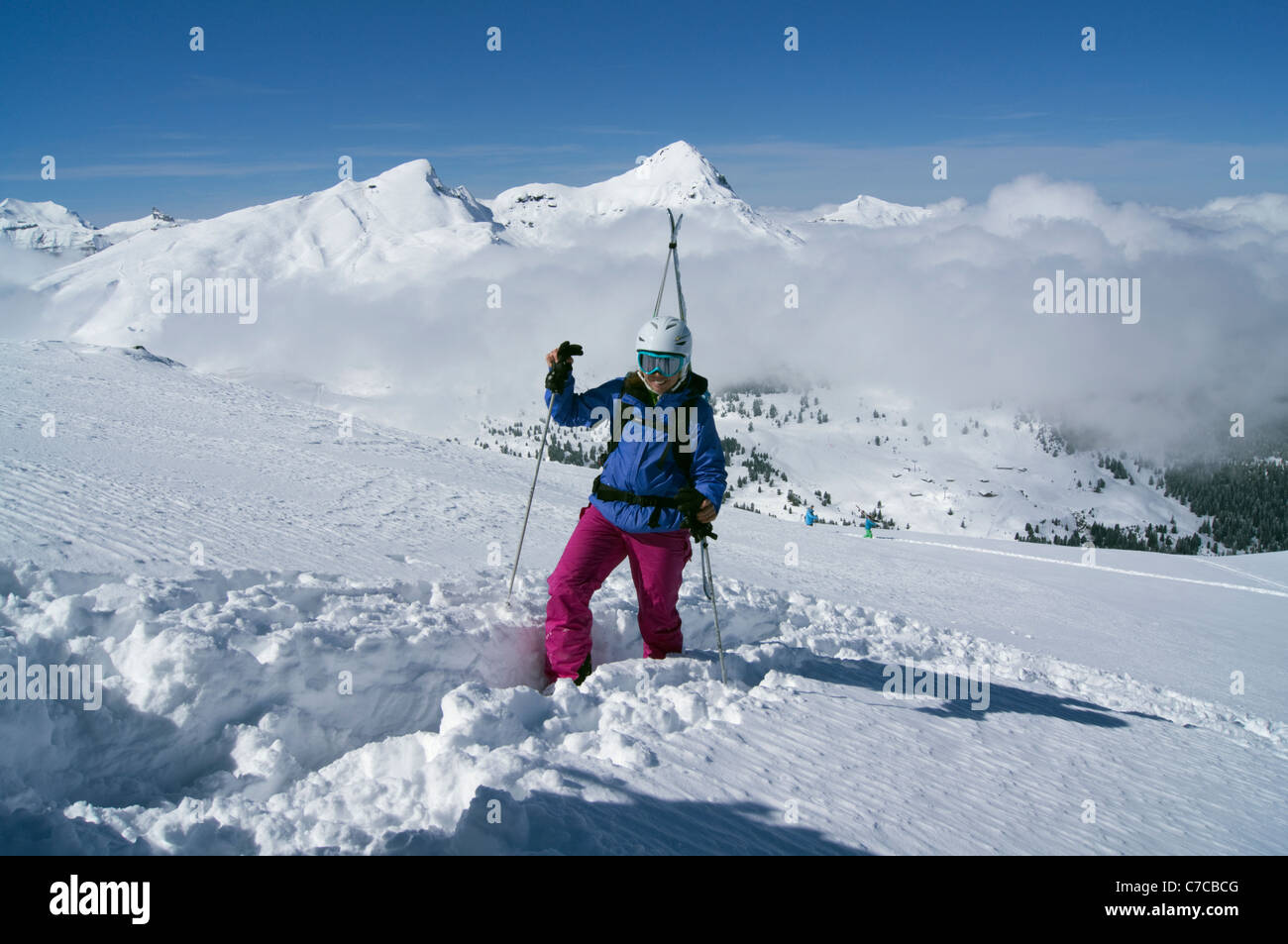 Skiier hi-res stock photography and images - Alamy
