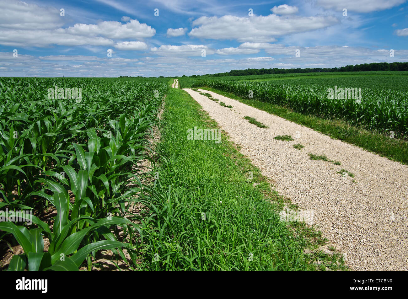 Midwest road way hi-res stock photography and images - Alamy