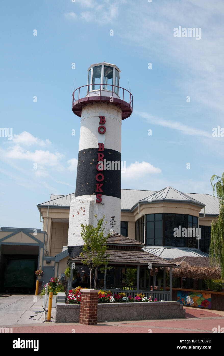 Bo Brooks Restaurant at Lighthouse Point in Baltimore Maryland USA ...