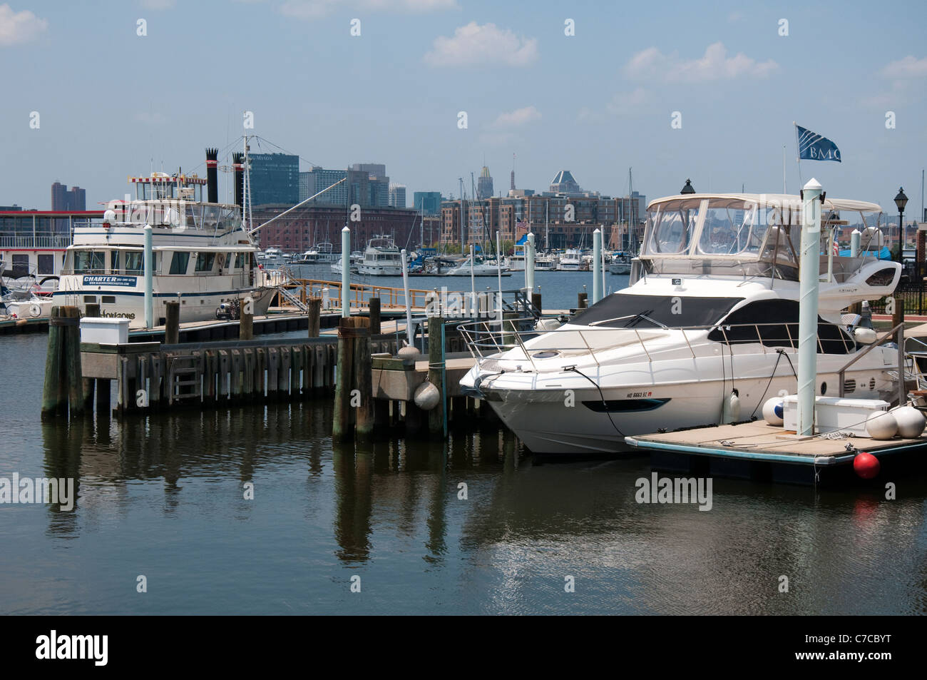 The Canton Waterfront area of Baltimore Maryland USA Stock Photo - Alamy
