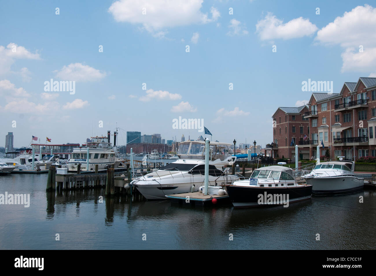 The Canton Waterfront area of Baltimore Maryland USA Stock Photo - Alamy