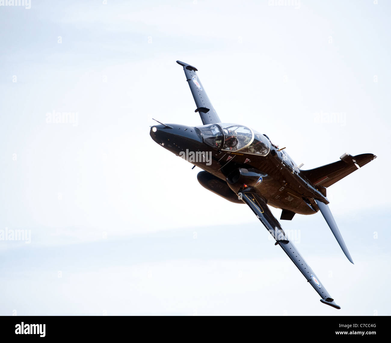 A Hawk T2 from RAF Valley low flying in north Wales ( LFA7 ) known as ...