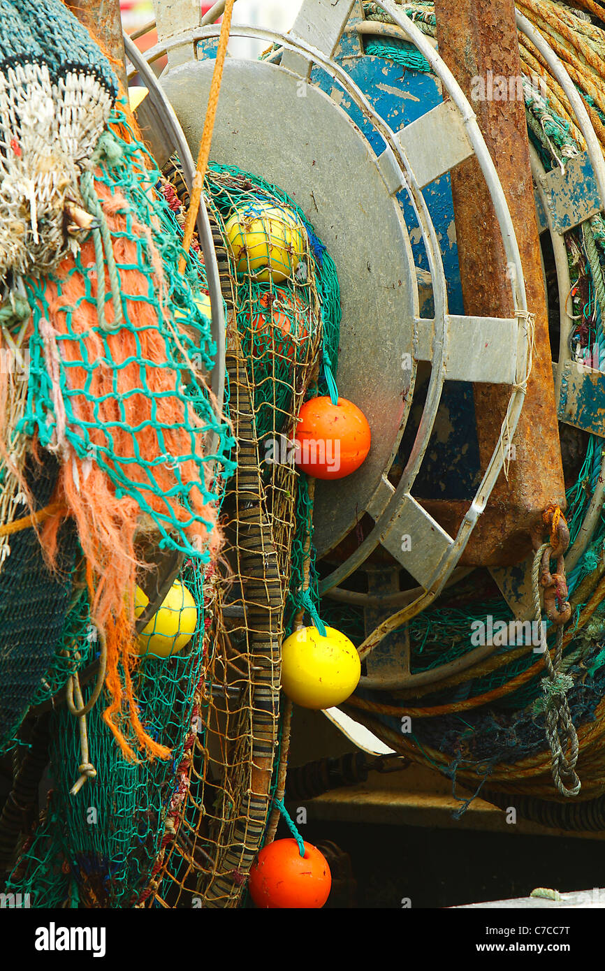 Reel net on trawler hi-res stock photography and images - Alamy
