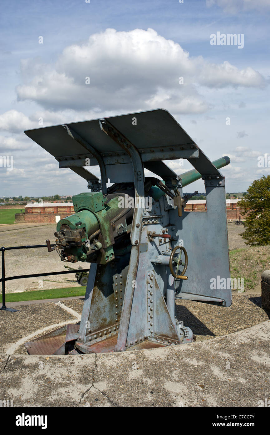 12 pdr gun tilbury fort hi-res stock photography and images - Alamy