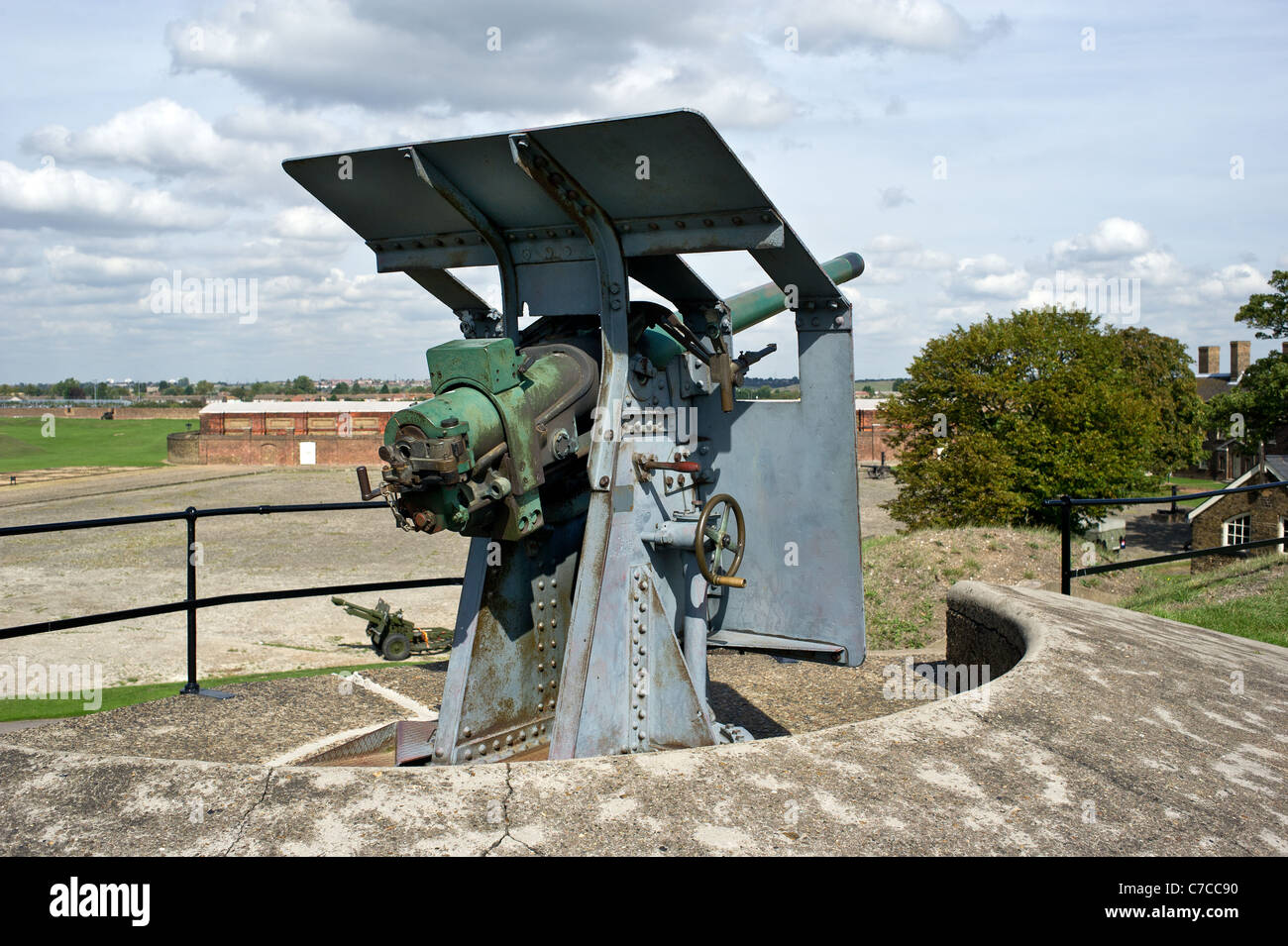 12 pdr gun tilbury fort hi-res stock photography and images - Alamy