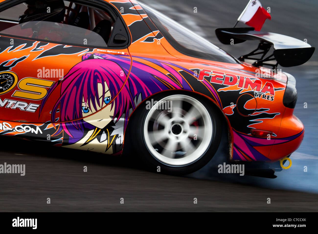 Mazda drift car hi-res stock photography and images - Alamy