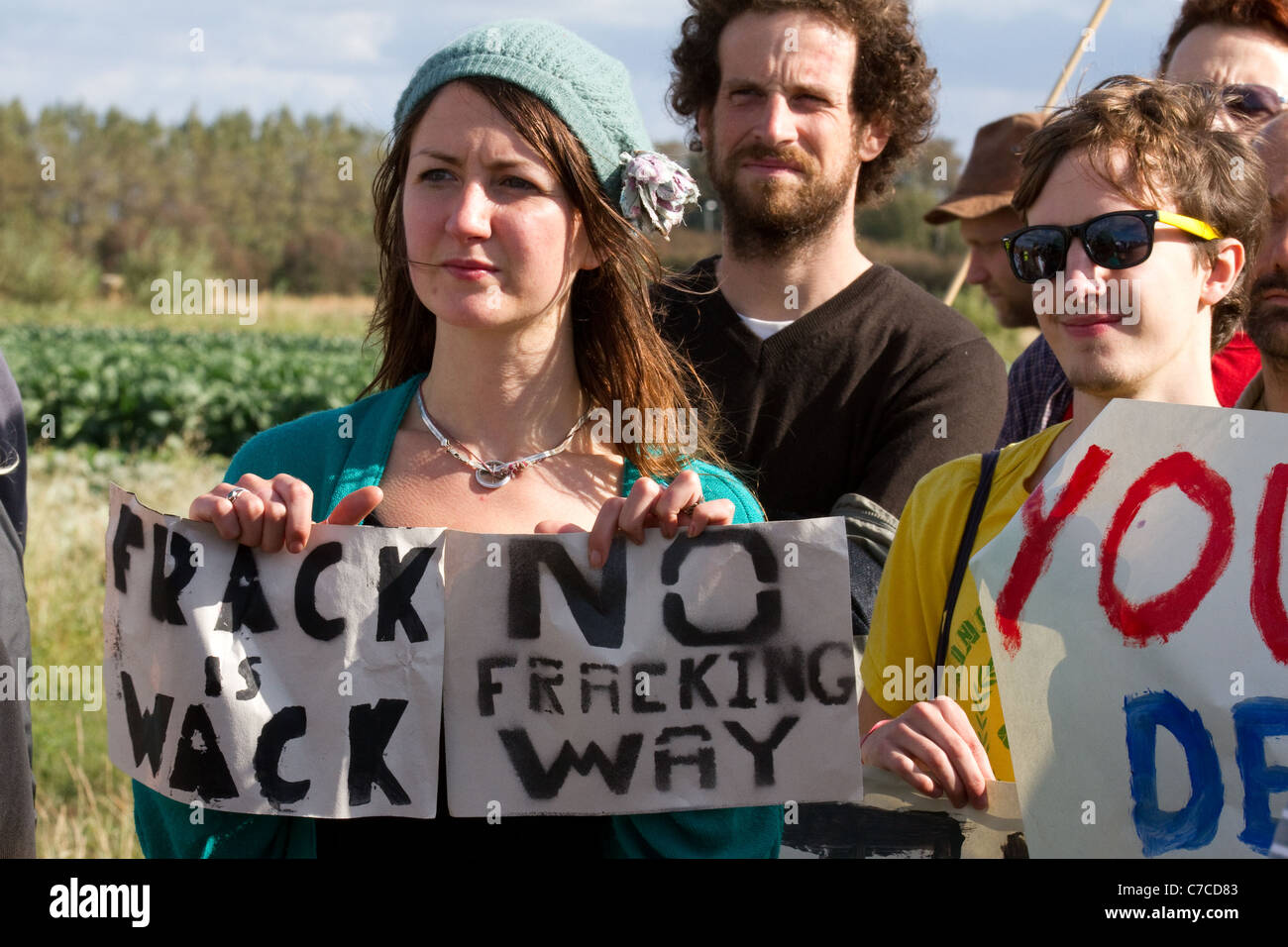 Anti fracking slogans hi-res stock photography and images - Alamy