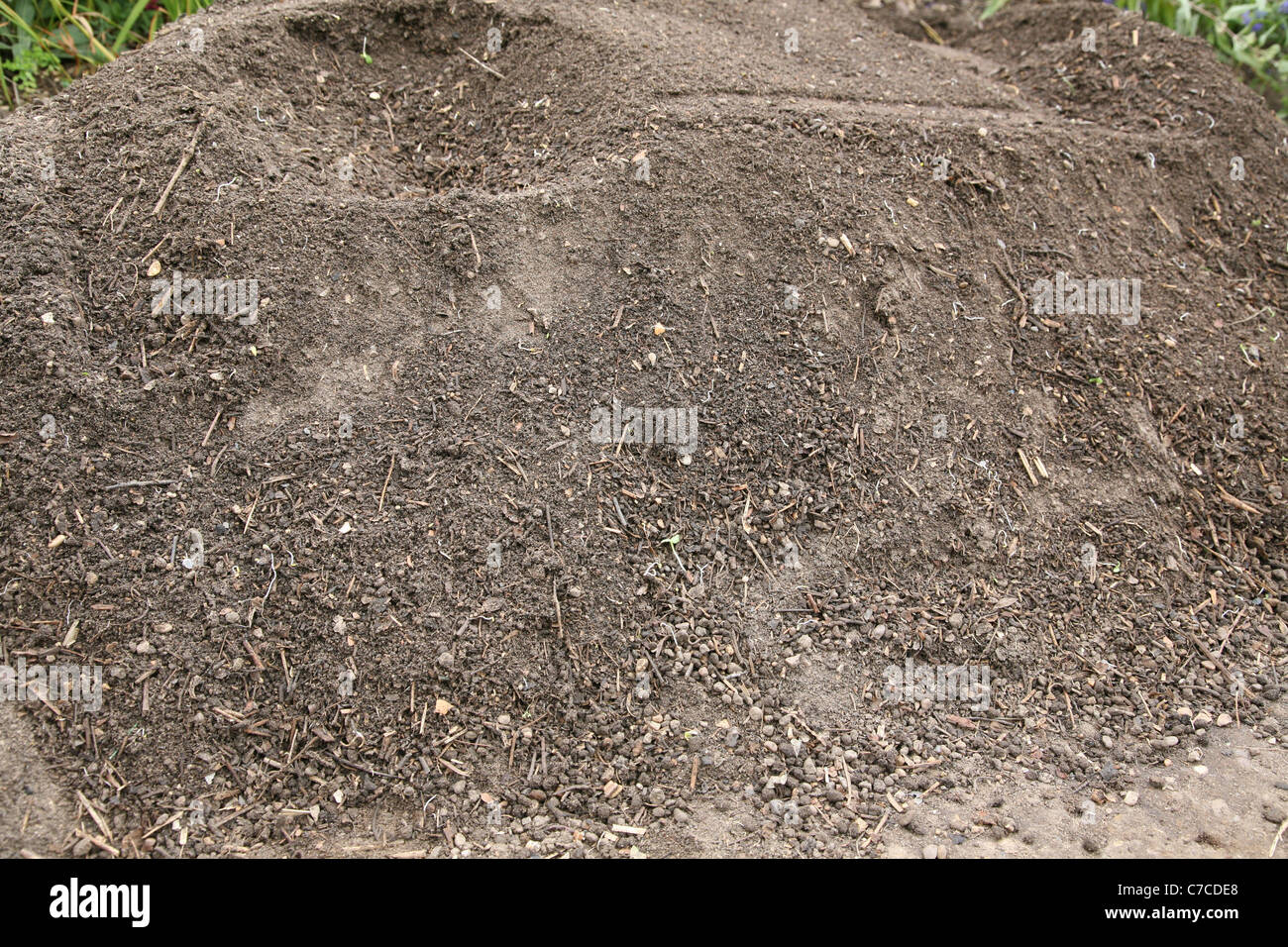 homemade garden compost after being sieved Stock Photo - Alamy