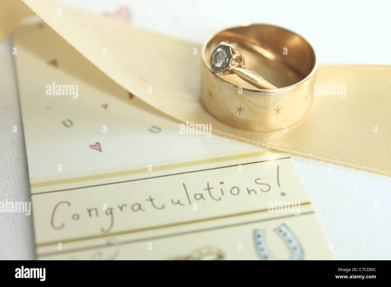 Congratulations Wedding Rings