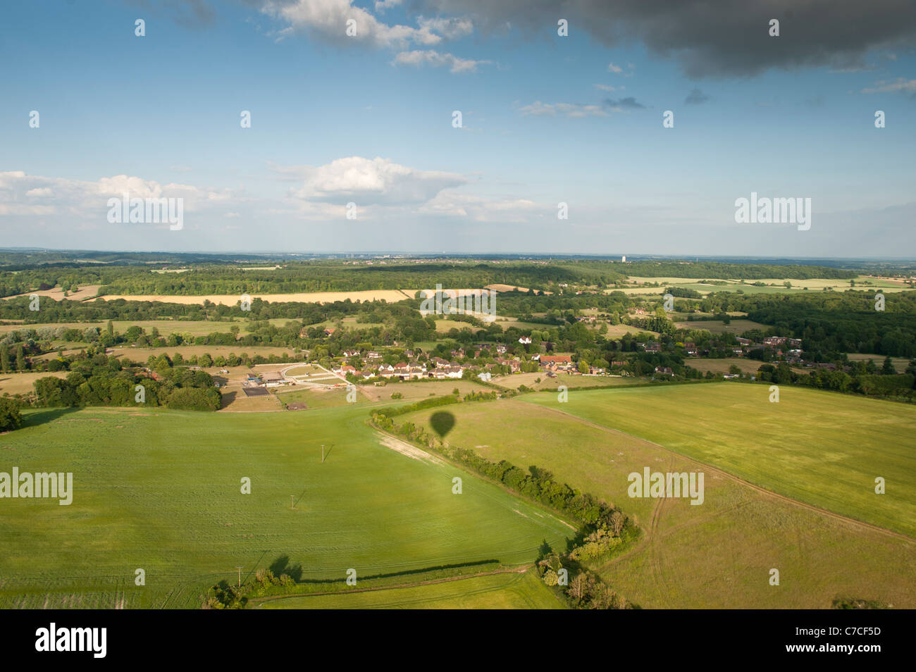 Aerial view of Reading, Berkshire, UK Stock Photo - Alamy