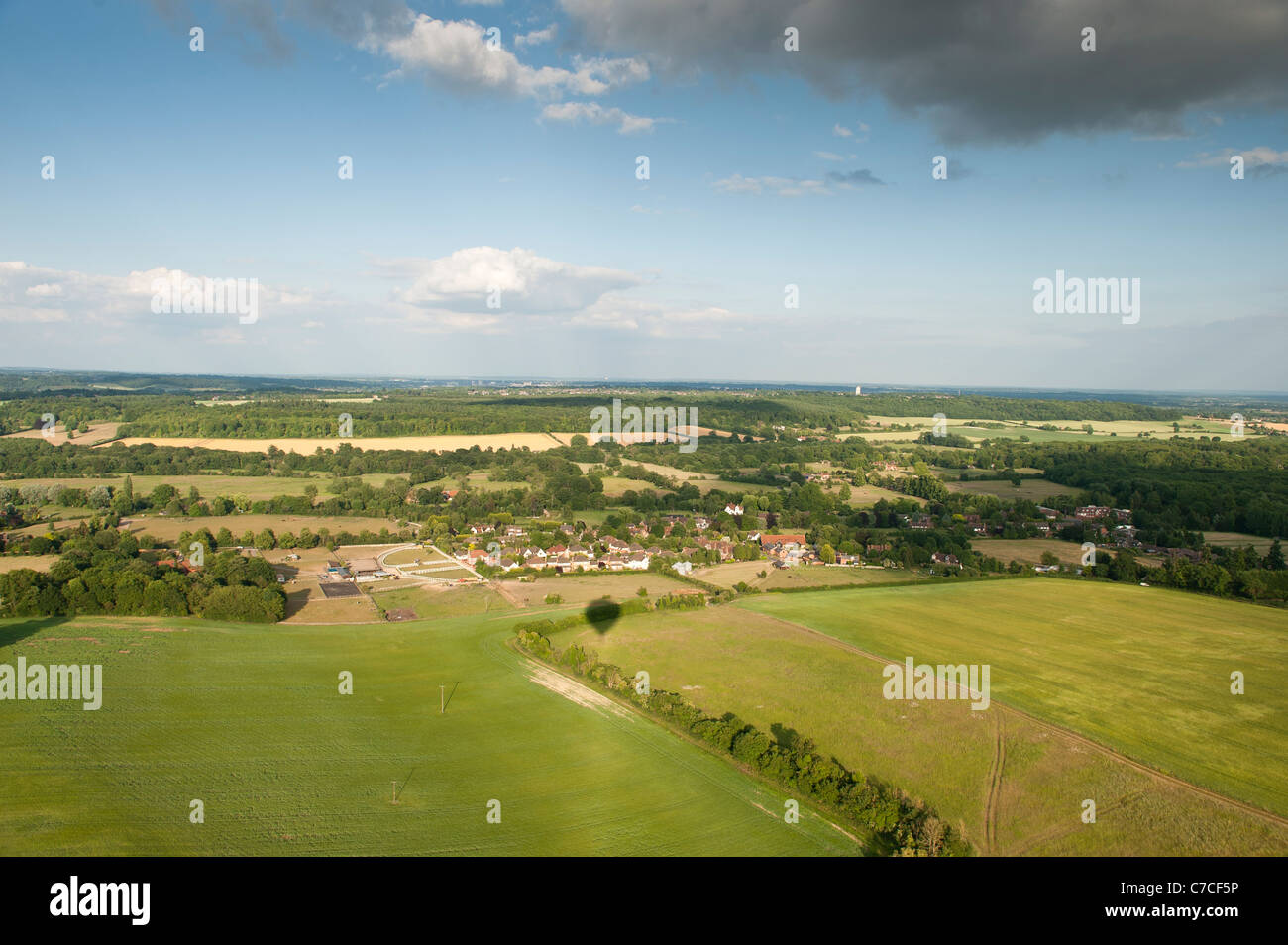 Aerial view of Reading, Berkshire, UK Stock Photo - Alamy