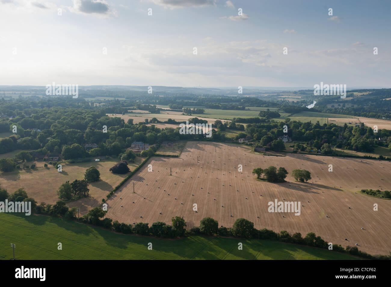 Aerial view of Reading, Berkshire, UK Stock Photo - Alamy