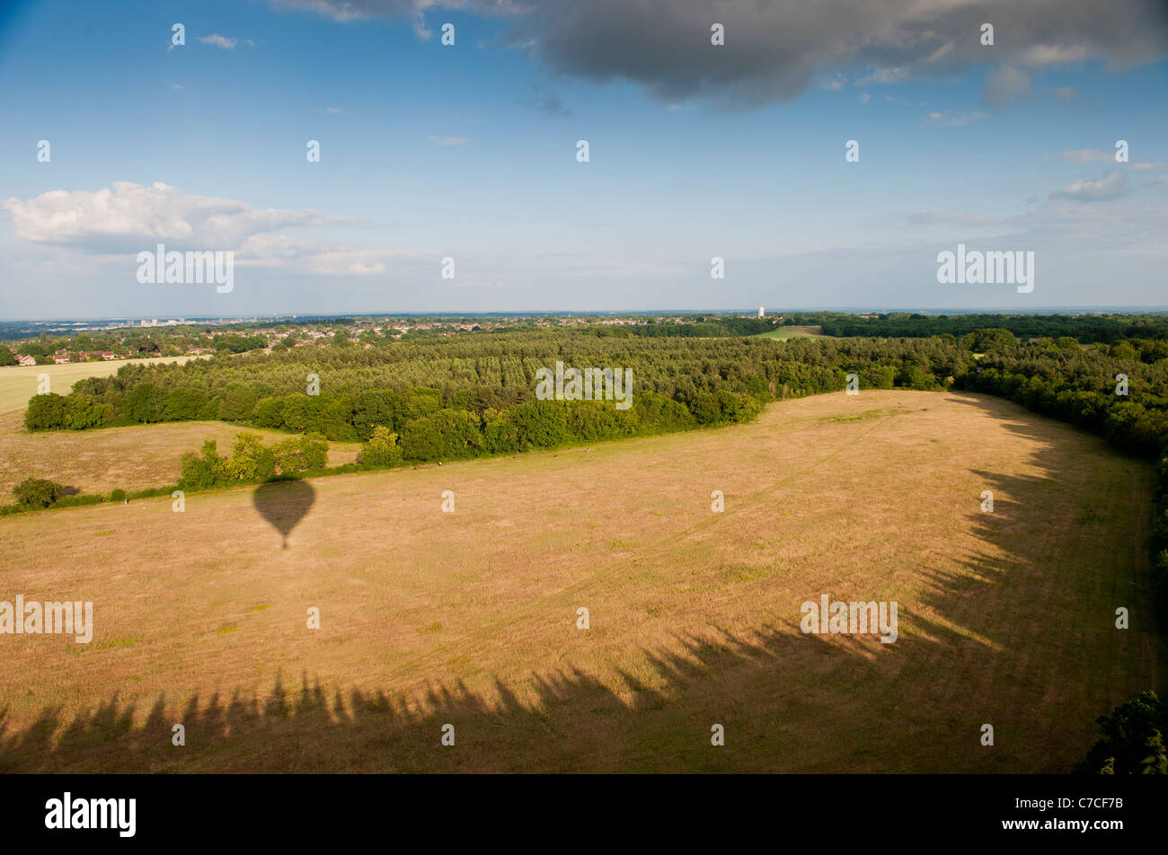 Aerial view of Reading, Berkshire, UK Stock Photo - Alamy