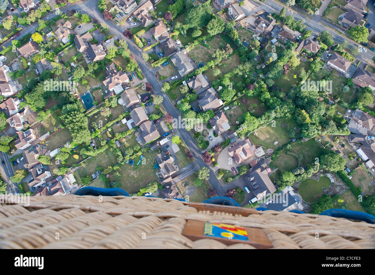 Aerial view of Reading, Berkshire, UK Stock Photo - Alamy