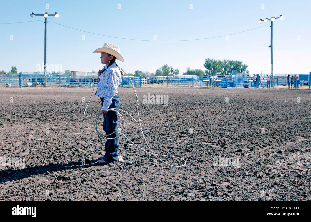 Girl rodeo event hi-res stock photography and images - Alamy