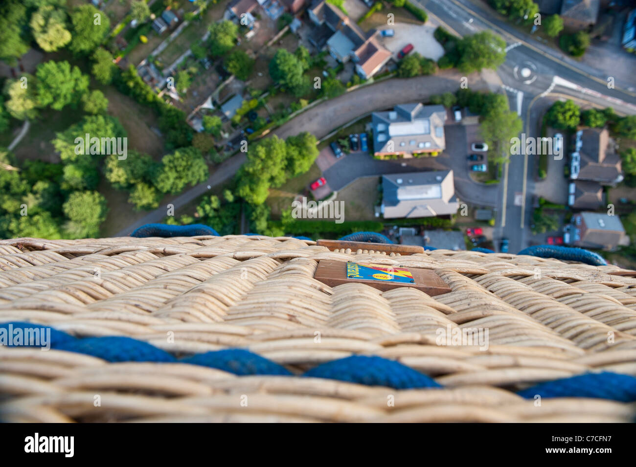 Aerial view, Reading, Berkshire, UK Stock Photo - Alamy