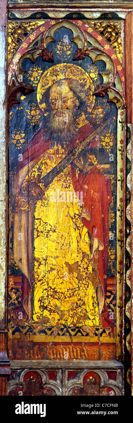St paul with sword with which he was executed hi-res stock photography ...