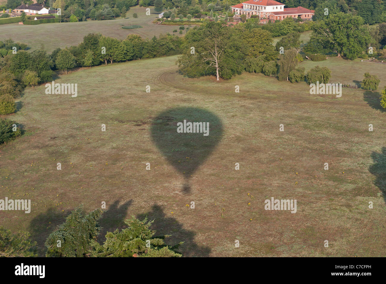 Aerial view, Reading, Berkshire, UK Stock Photo - Alamy