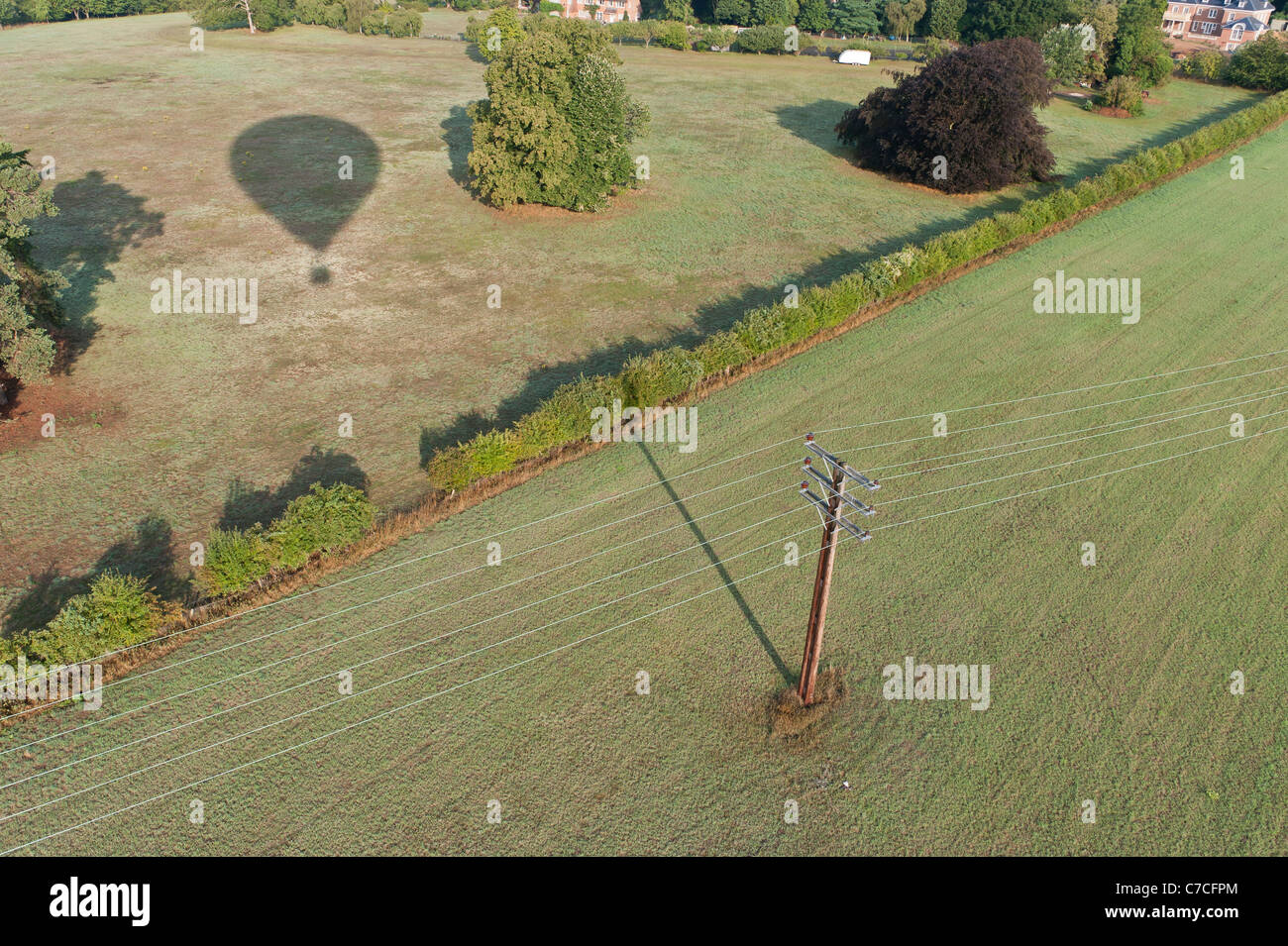 Aerial view, Reading, Berkshire, UK Stock Photo - Alamy