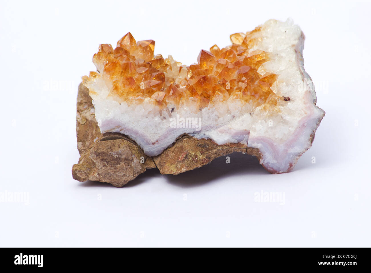 Citrine geode hi-res stock photography and images - Alamy