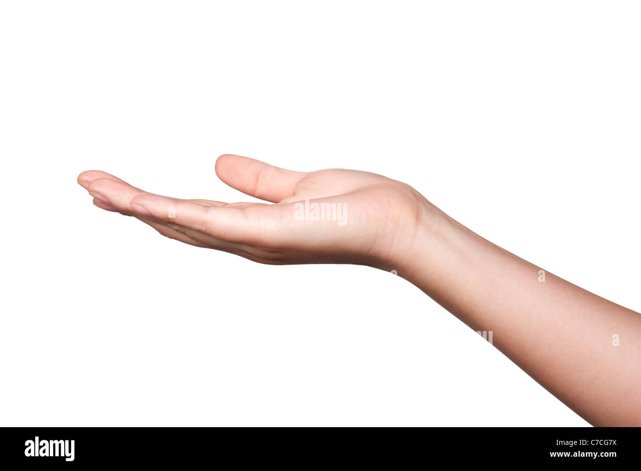 Woman's Hand, Studio Shot Stock Photo - Alamy