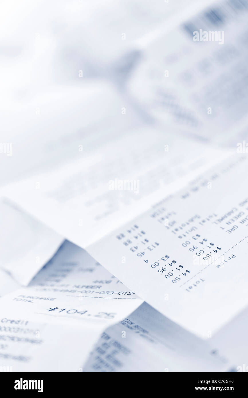 Cash receipts hi-res stock photography and images - Alamy