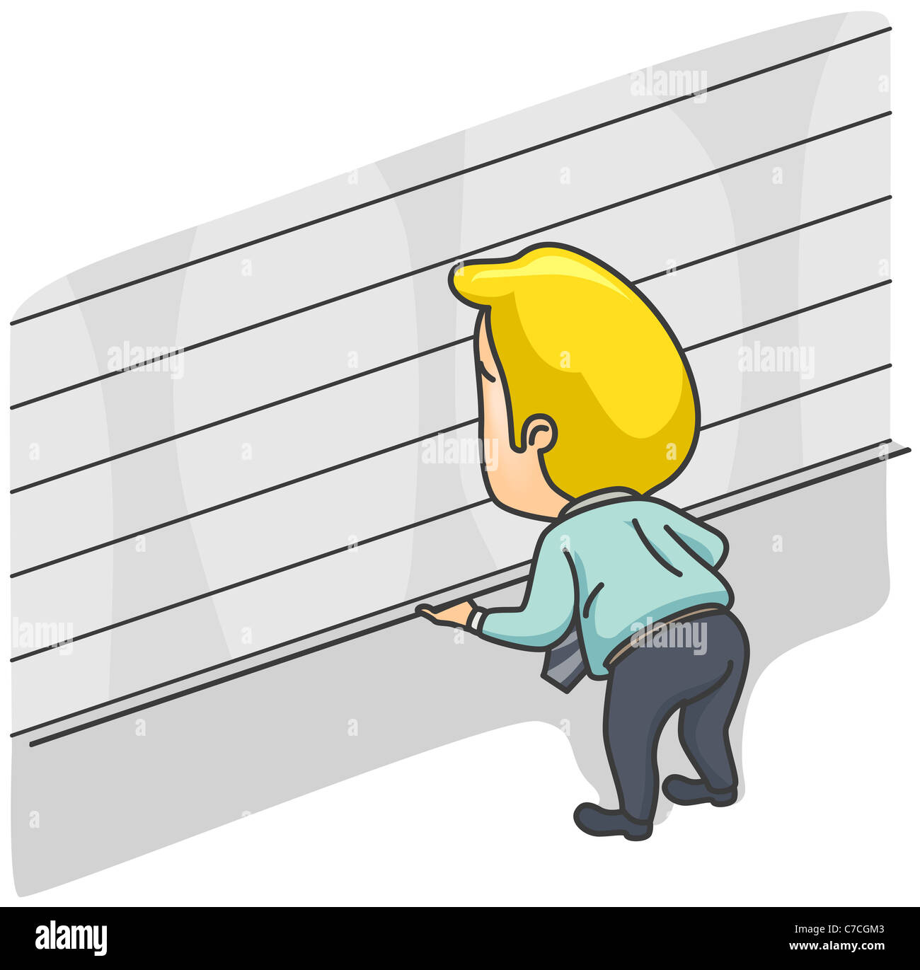 Opening cartoon hi-res stock photography and images - Alamy