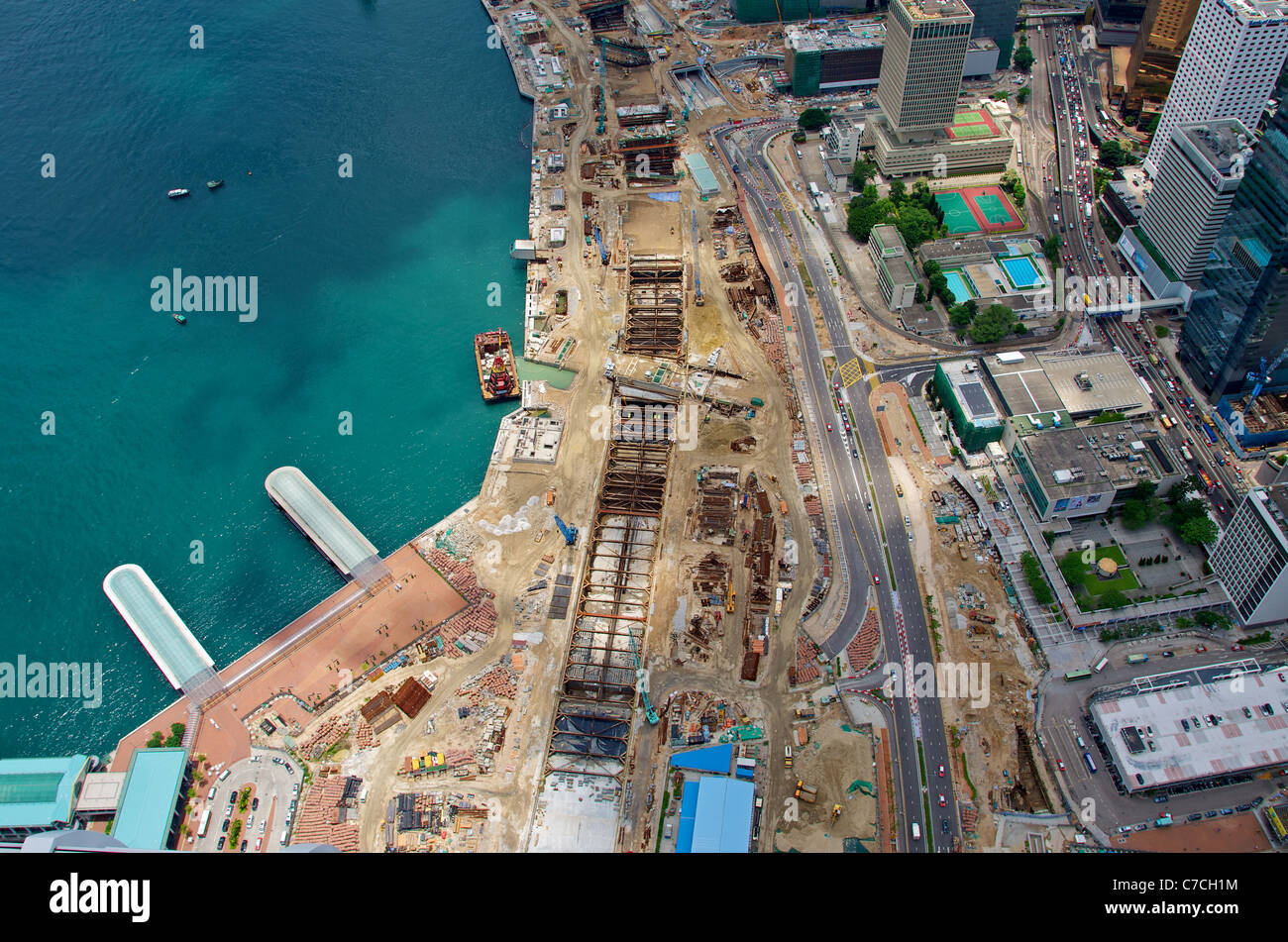 Land reclamation hong kong hi-res stock photography and images - Alamy