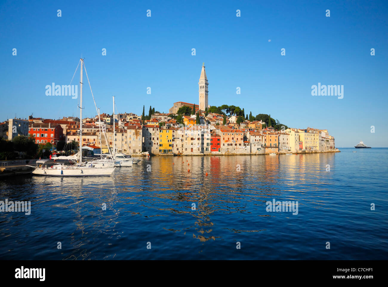 Rovinj old town in Croatia Stock Photo - Alamy