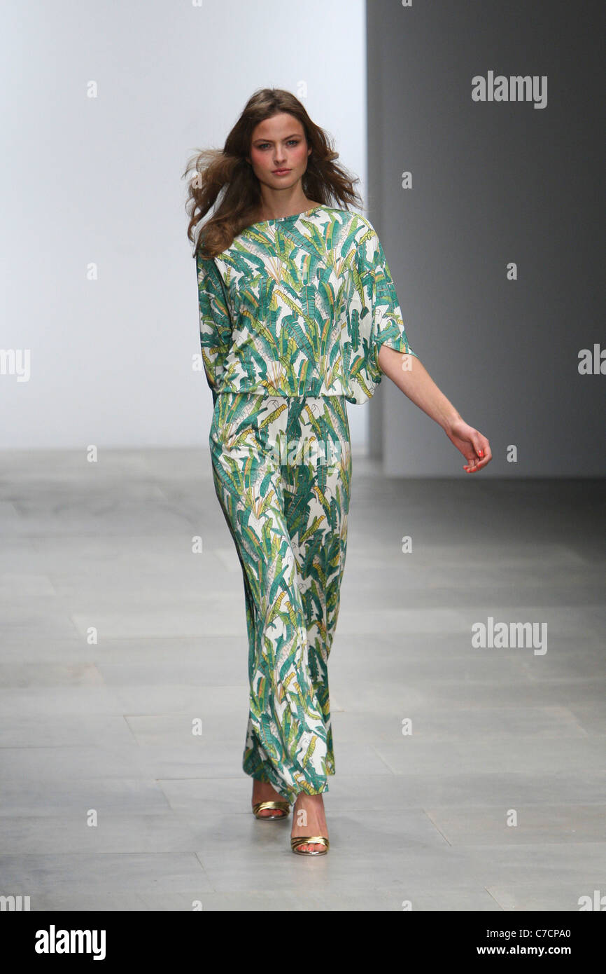 Issa London runway SS 2012 during London Fashion Week at Somerset House ...
