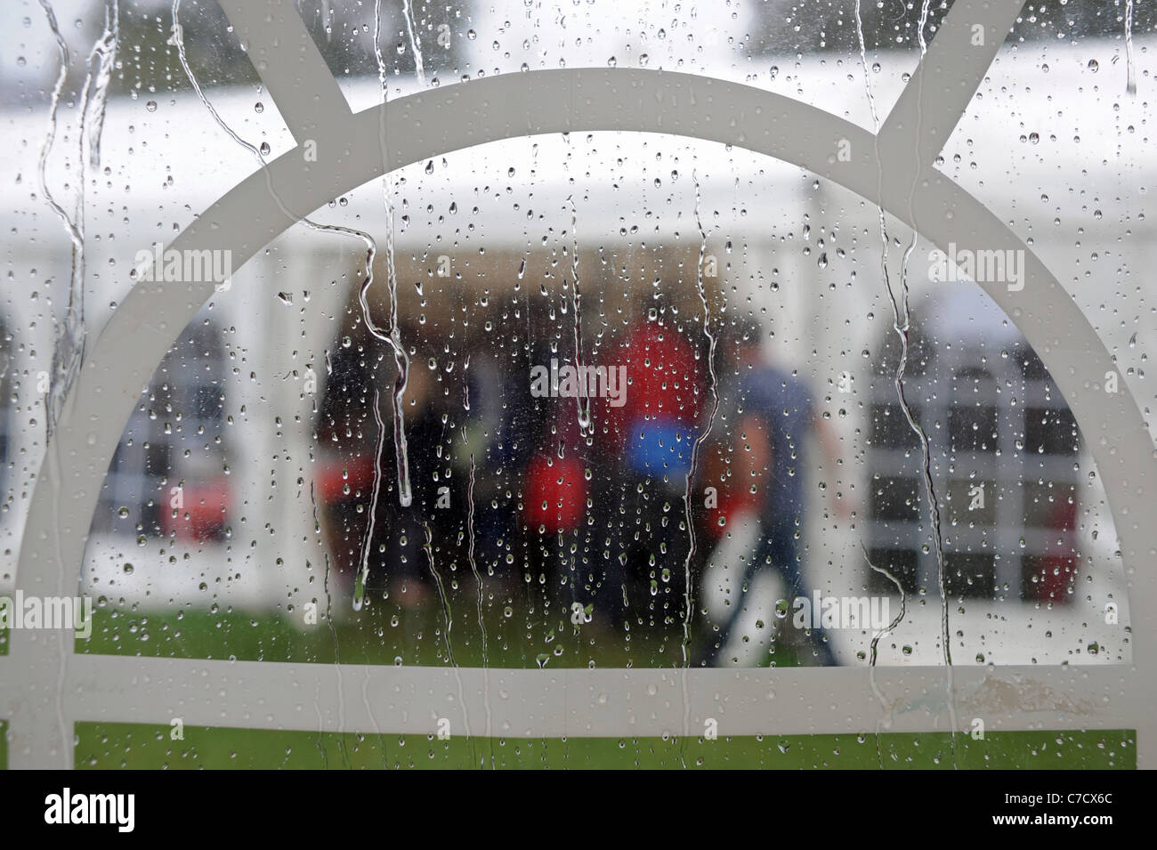 Rain outside window raindrops running hi-res stock photography and ...