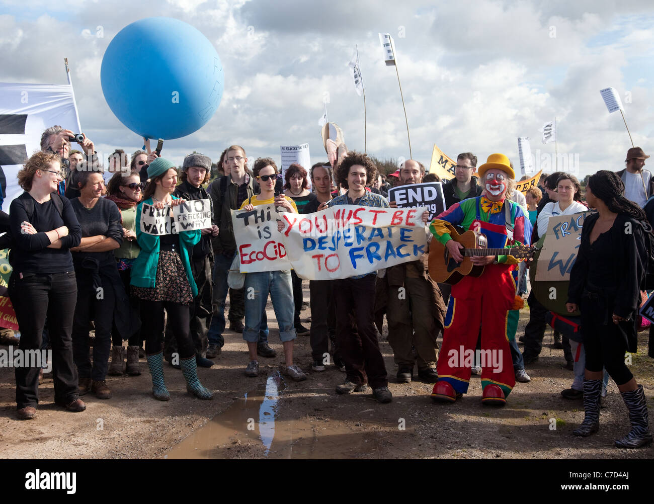 Camp Frack Protest Encampment & March against Hydraulic Water ...