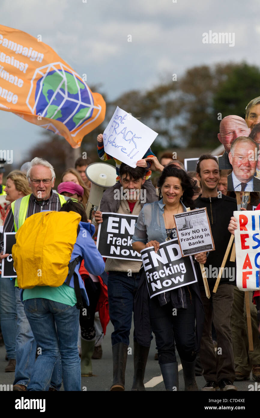 Camp Frack Protest Encampment & March against Hydraulic Water ...
