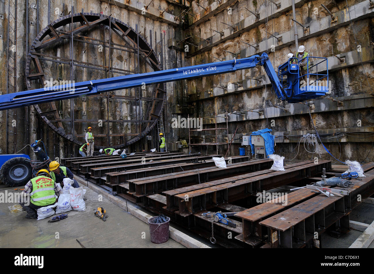 ISTANBUL:The $3 billion Marmaray Metro Project will connect the Asian ...