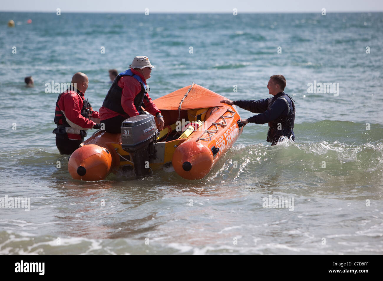 Rescue Craft Surf Life Saving Lifeguard High Resolution Stock ...