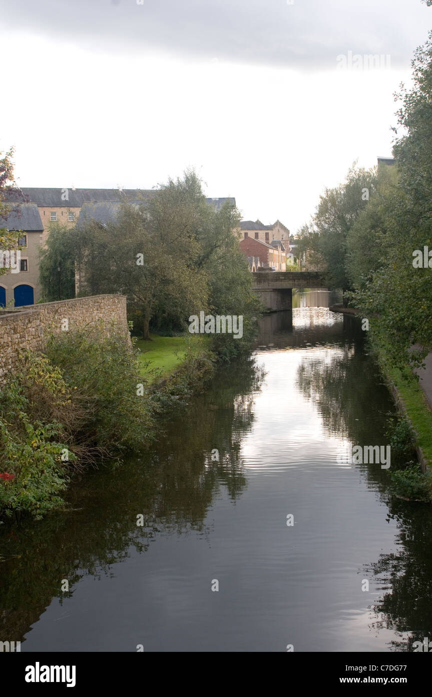 lancaster canal canals england uk system english Stock Photo - Alamy