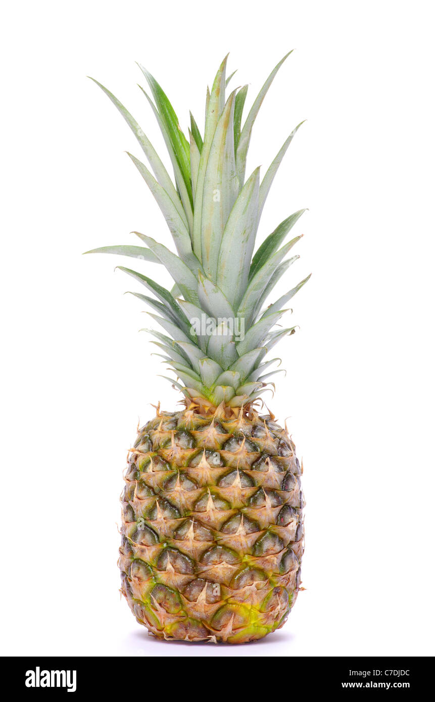 fresh pineapple isolated on the white background Stock Photo - Alamy
