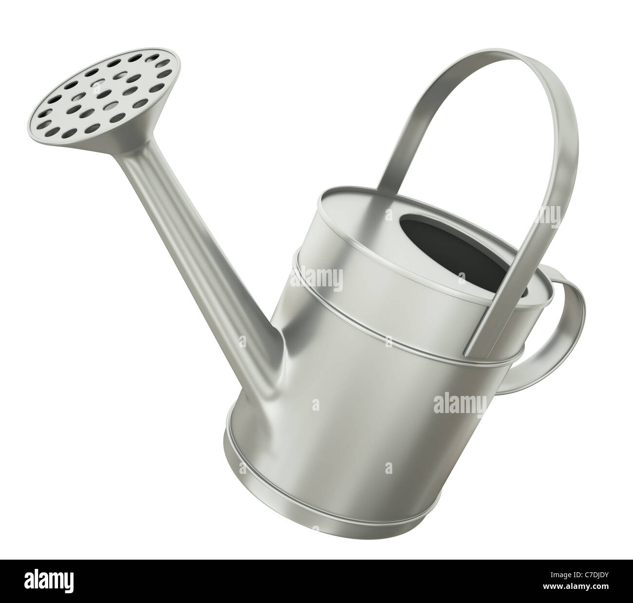 Watering can isolated on white background. 3D render Stock Photo - Alamy