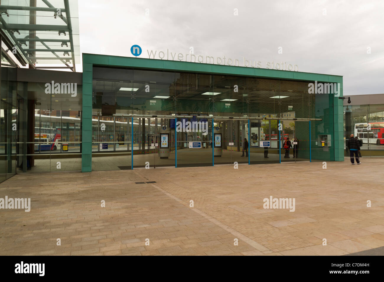 The new Wolverhampton bus station Stock Photo - Alamy