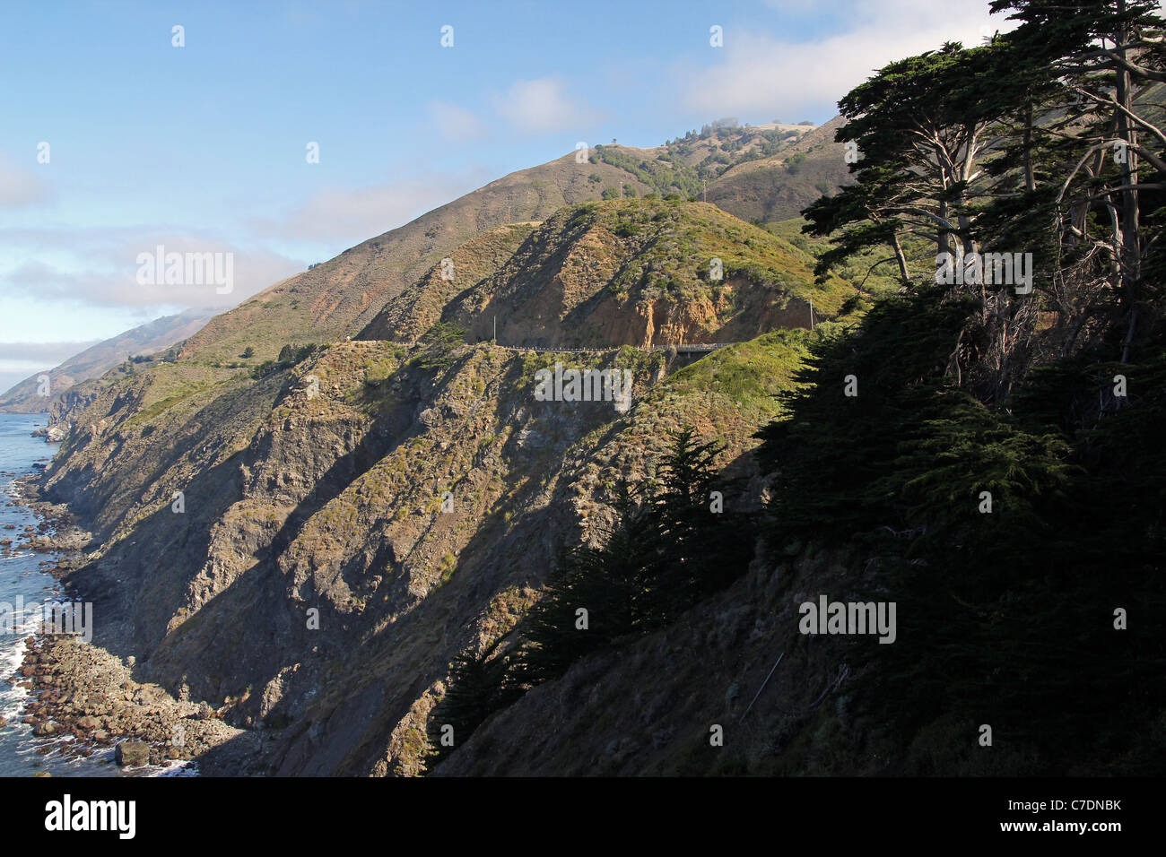 Beautiful Pacific Coast Highway Vista (California Stock Photo - Alamy