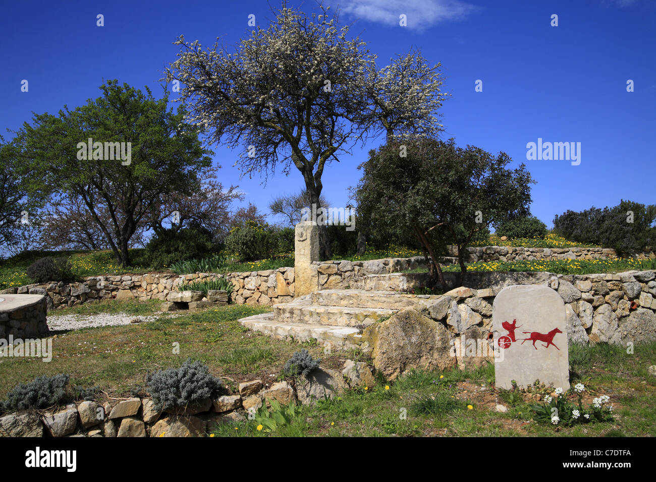 Via domitia hi-res stock photography and images - Alamy