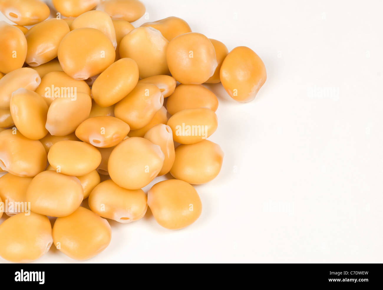 A heap of lupin beans, food background Stock Photo - Alamy