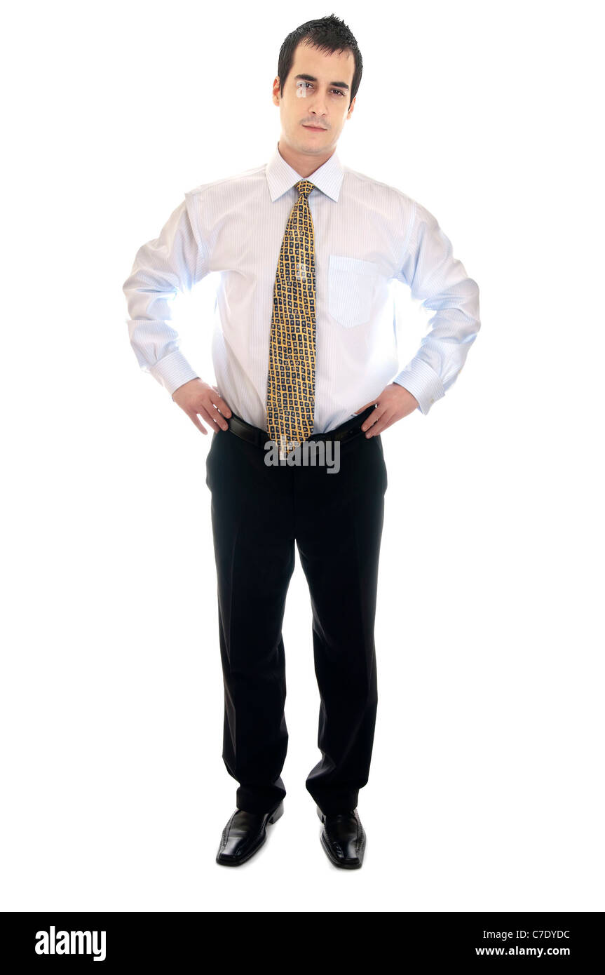 Man executive confident Cut Out Stock Images & Pictures - Alamy